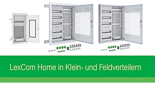 LexCom Home in Klein- und Feldverteilern - ABN-Electro
